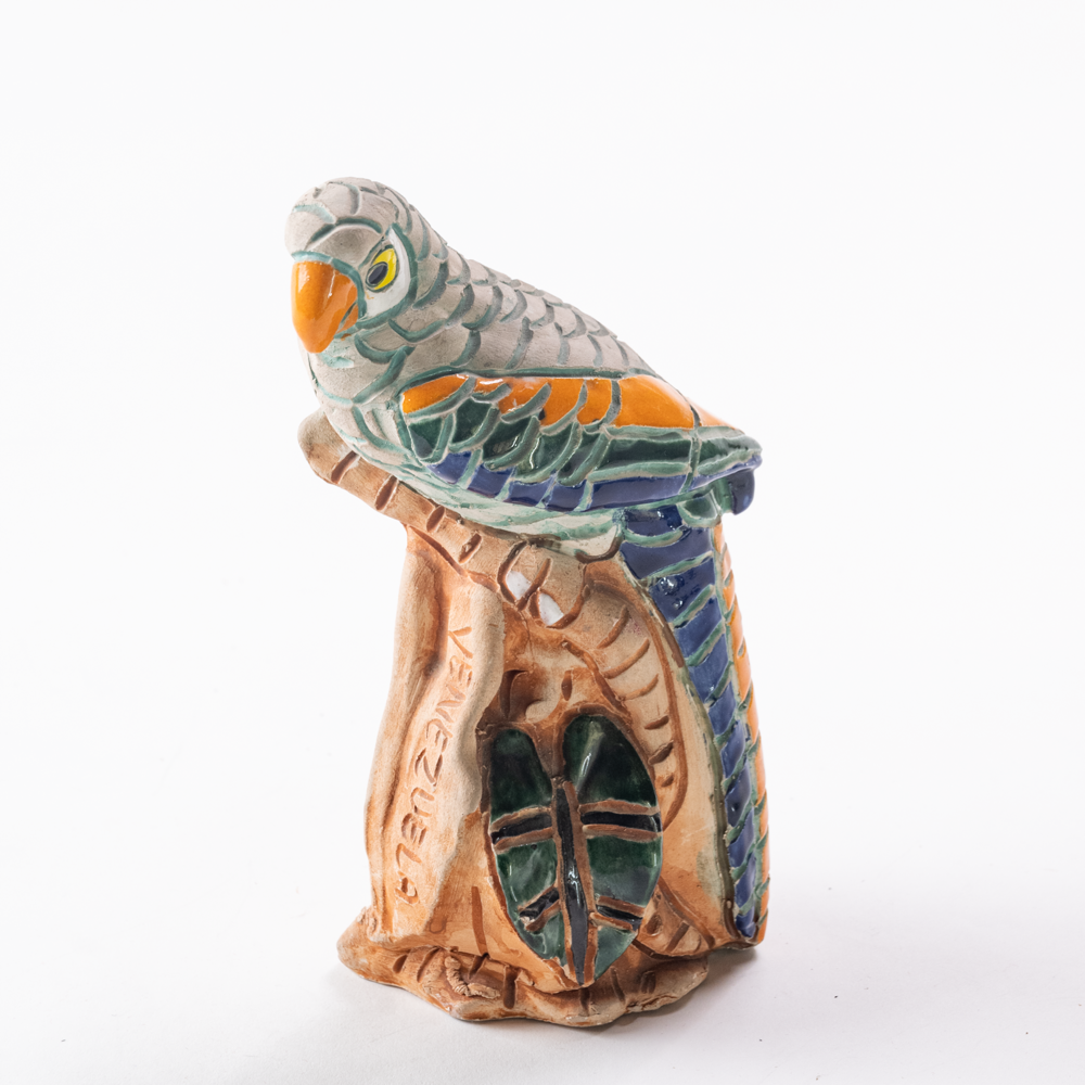 Clay Parrot Figure – carabas